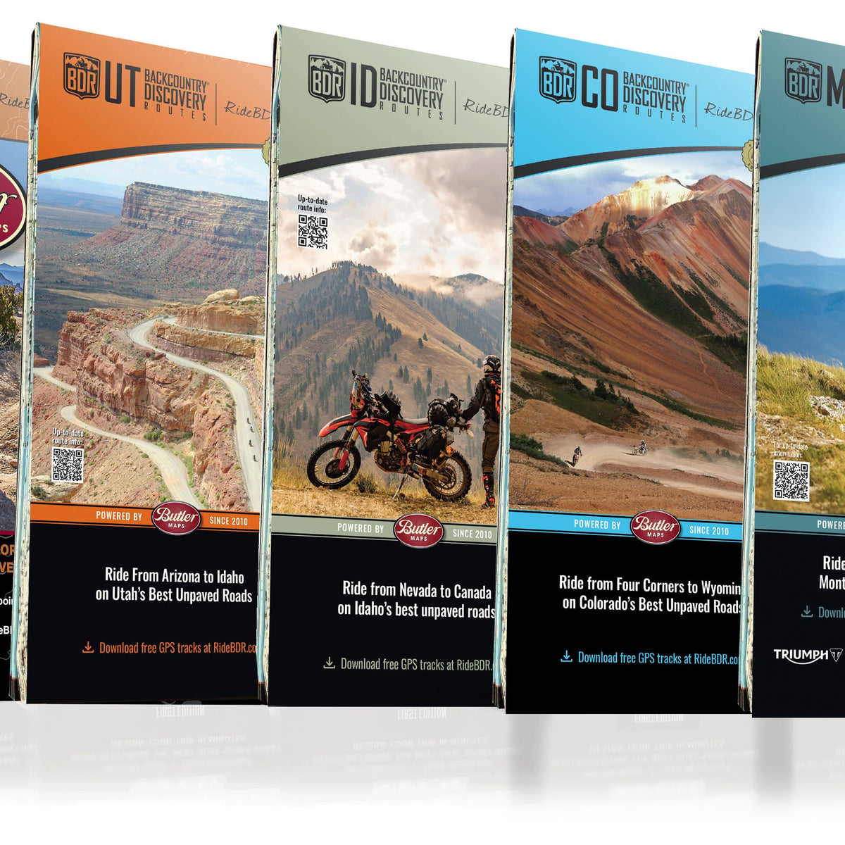 Rocky Mountain Backcountry Discovery Route Map Bundle – Butler Maps