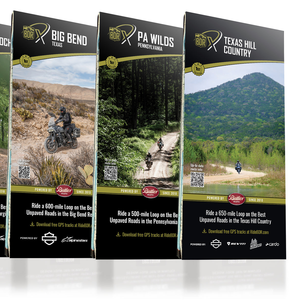 Backcountry Discovery Route (BDR-X) Map Collection – Butler Maps
