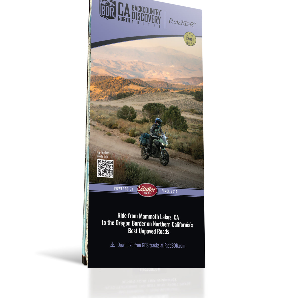 Northern California Backcountry Discovery Routes Map (CABDR-North) - B ...
