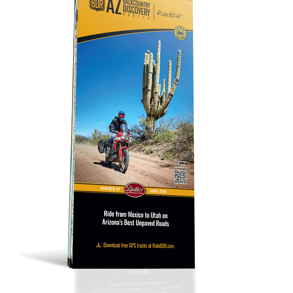 Arizona Backcountry Discovery Route (AZBDR) - Arizona BDR Series Map ...