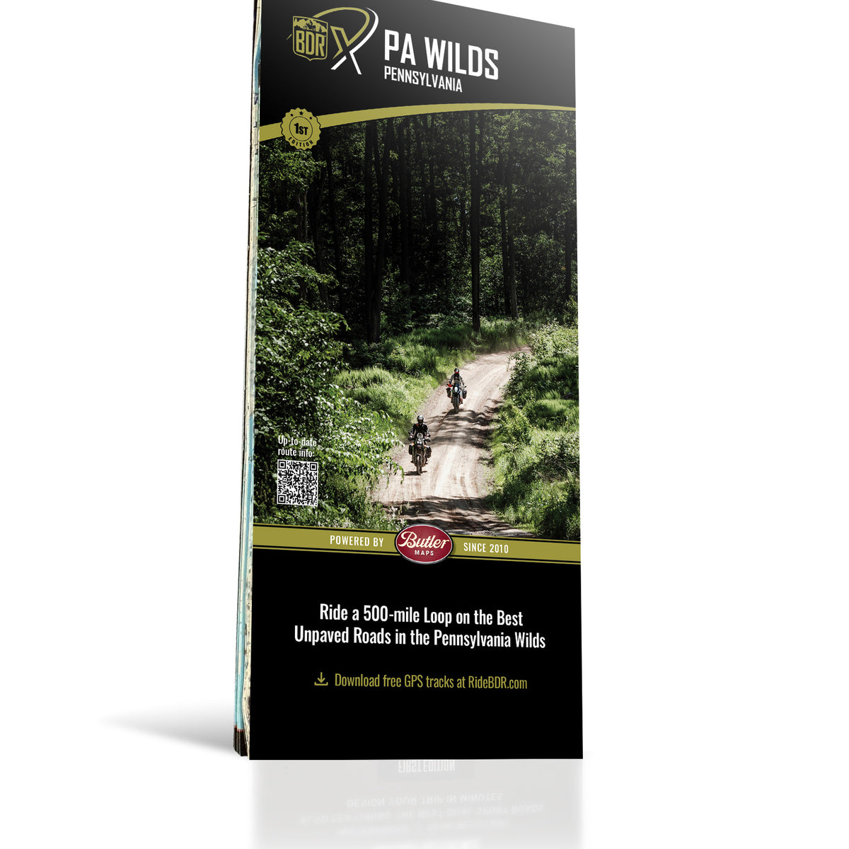 PA Wilds, Pennsylvania - BDR-X Map – Butler Maps