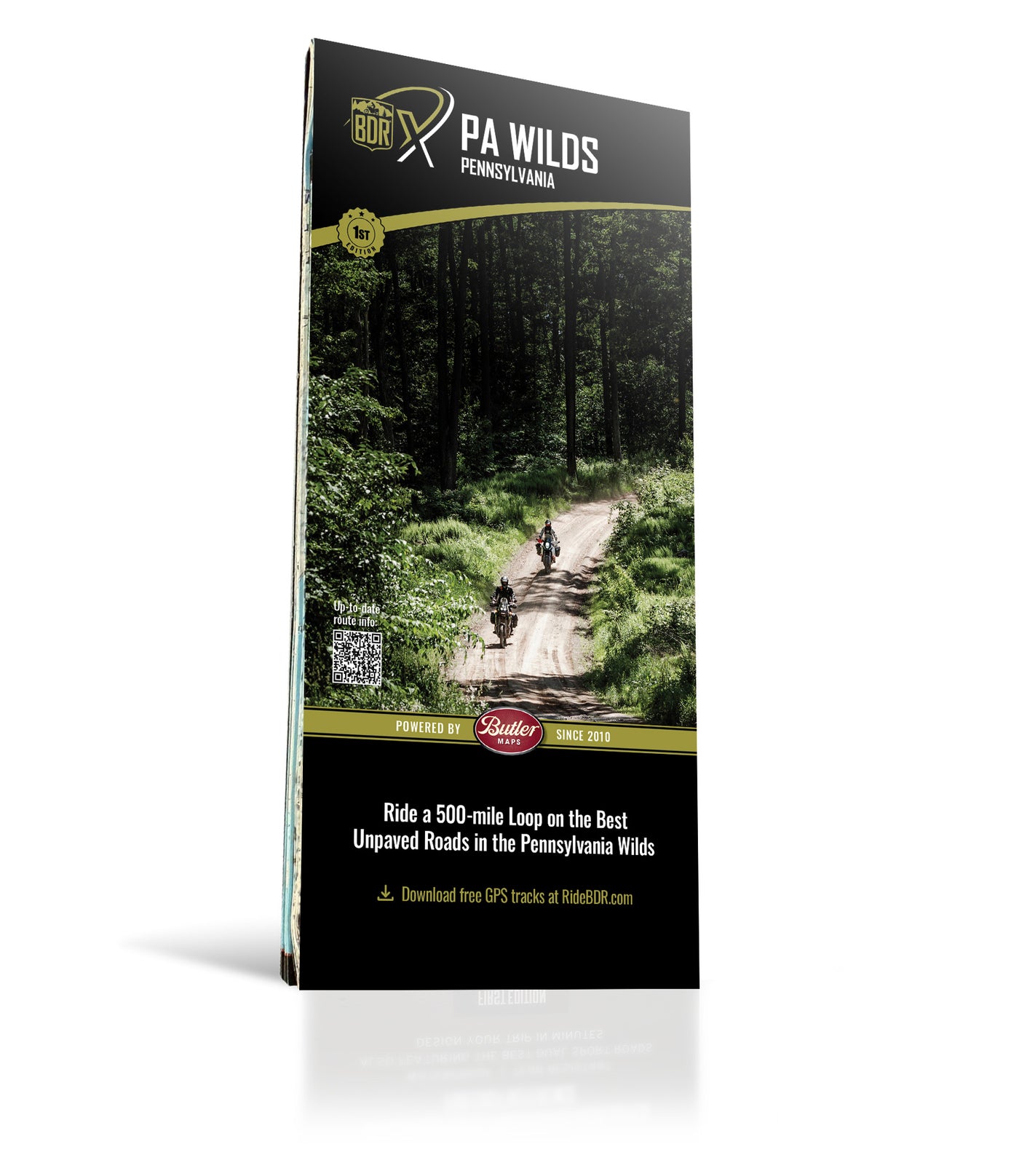 PA Wilds, Pennsylvania - BDR-X Map – Butler Maps