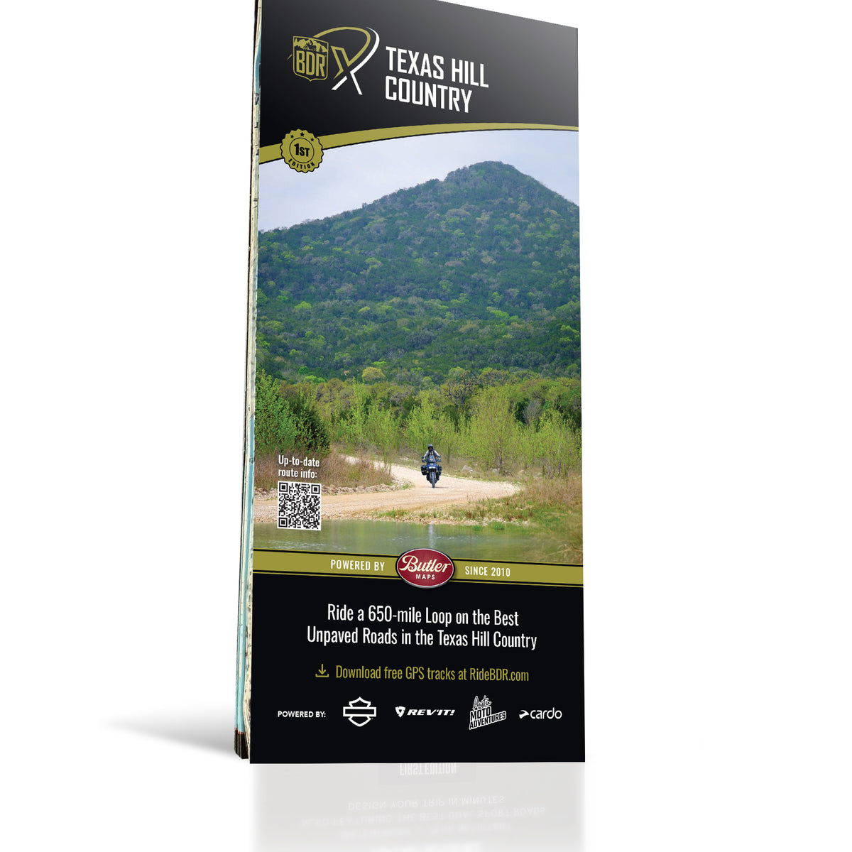Texas Hill Country, Texas - BDR-X Map – Butler Maps