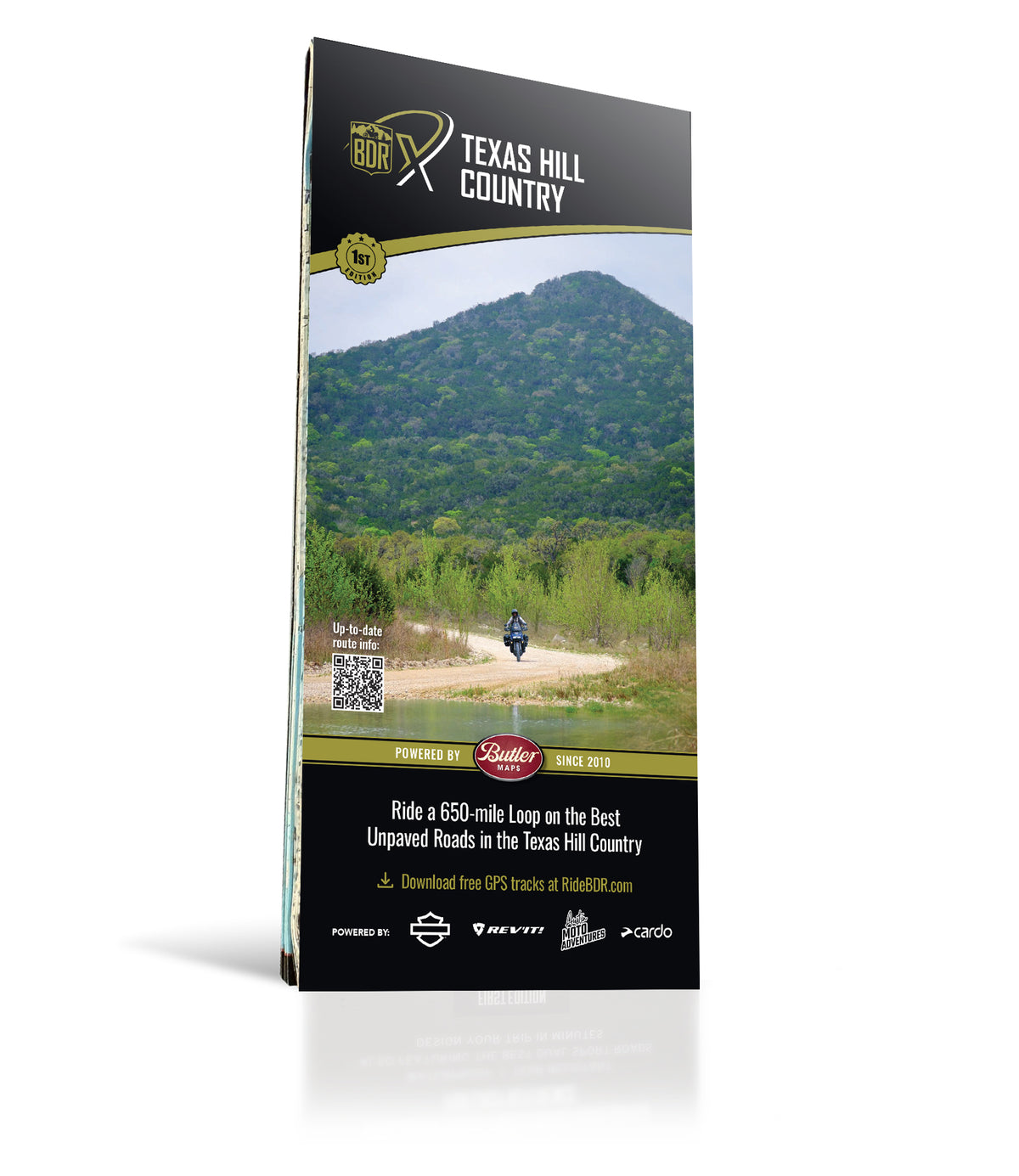 Texas Hill Country, Texas - BDR-X Map – Butler Maps