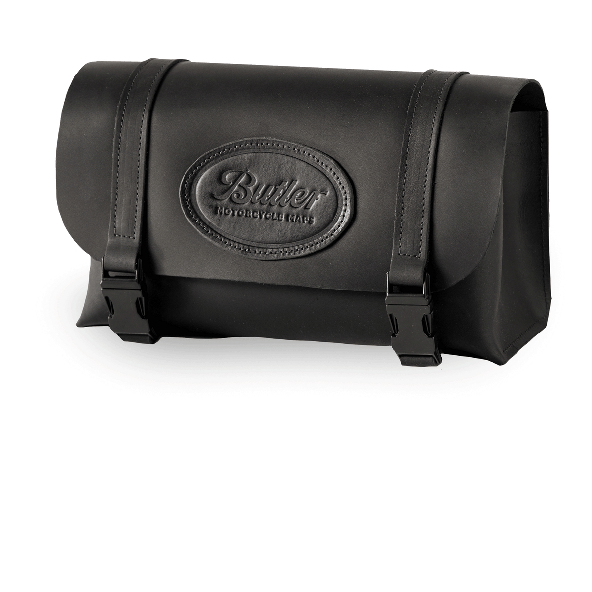 Butler Maps Custom Black Leather Map Case