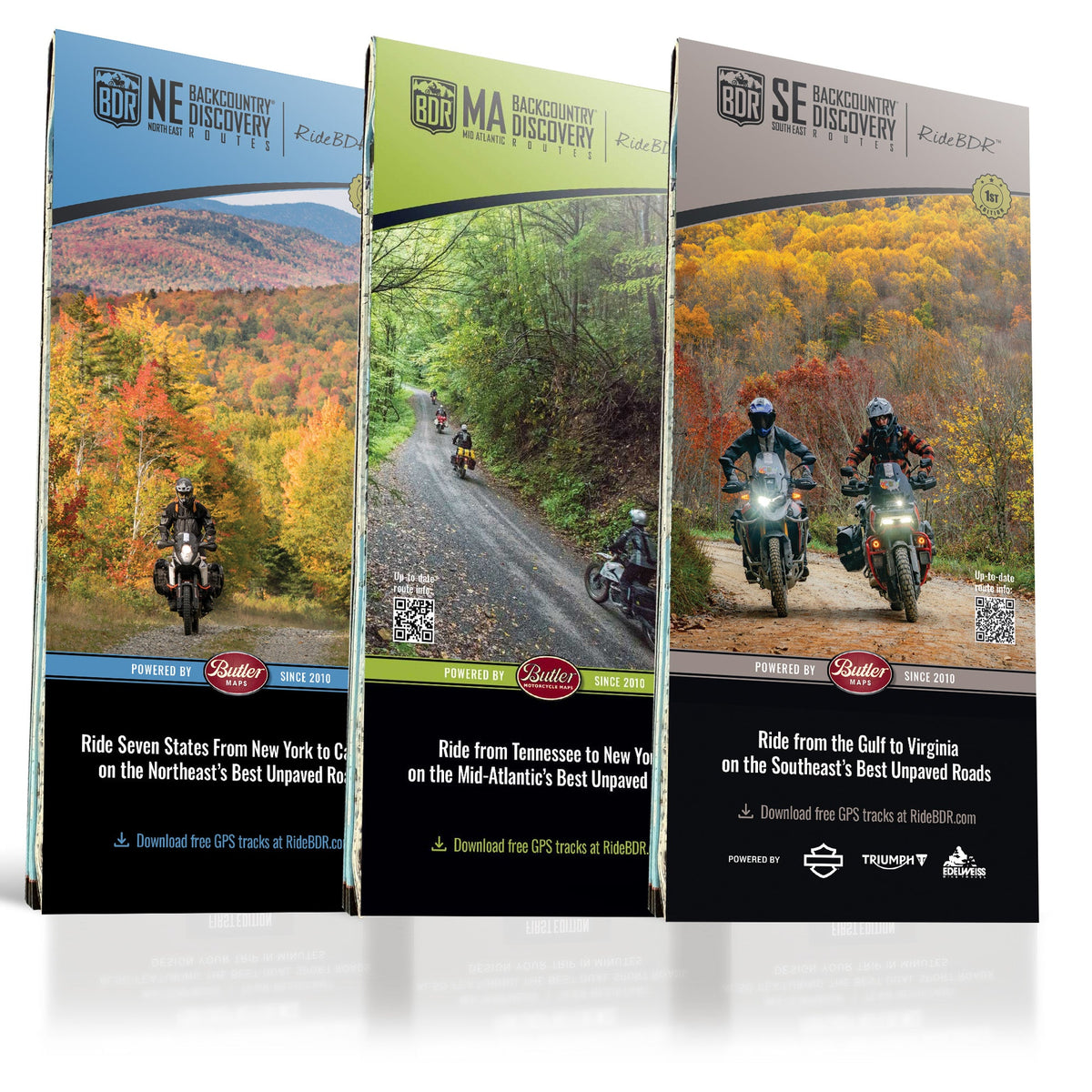 East Coast BDR Map Bundle - Mid-Atlantic BDR (MABDR), Northeast BDR (N ...