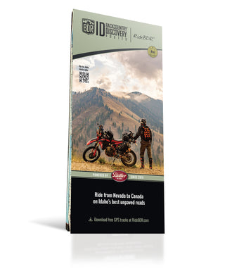 Idaho Backcountry Discovery Route (IDBDR) Map - Idaho BDR Series Map ...