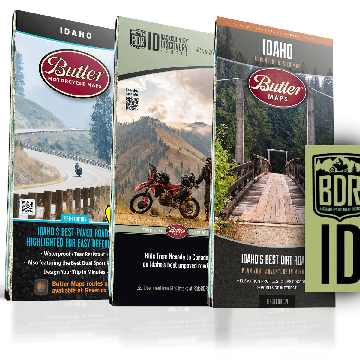 Idaho Complete State Map Bundle - Idaho G1, Idaho BDR, Idaho ADV Maps ...
