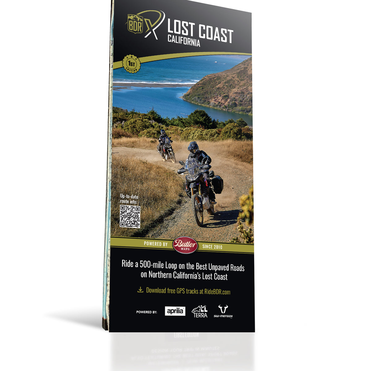 Lost Coast, California - BDR-X Map – Butler Maps
