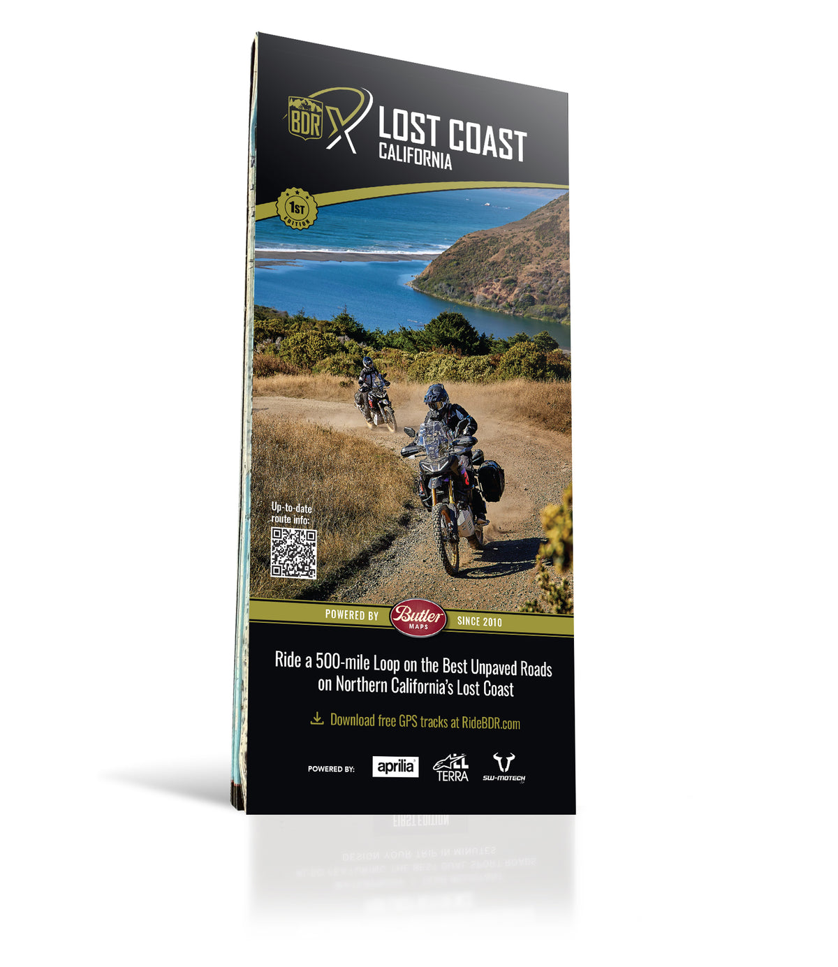 Lost Coast, California - BDR-X Map – Butler Maps