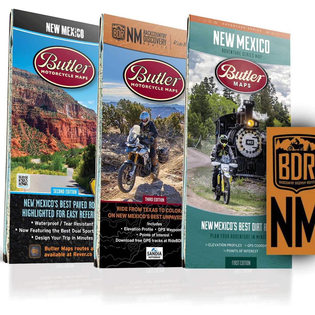 New Mexico Complete State Map Bundle - New Mexico G1, New Mexico BDR ...
