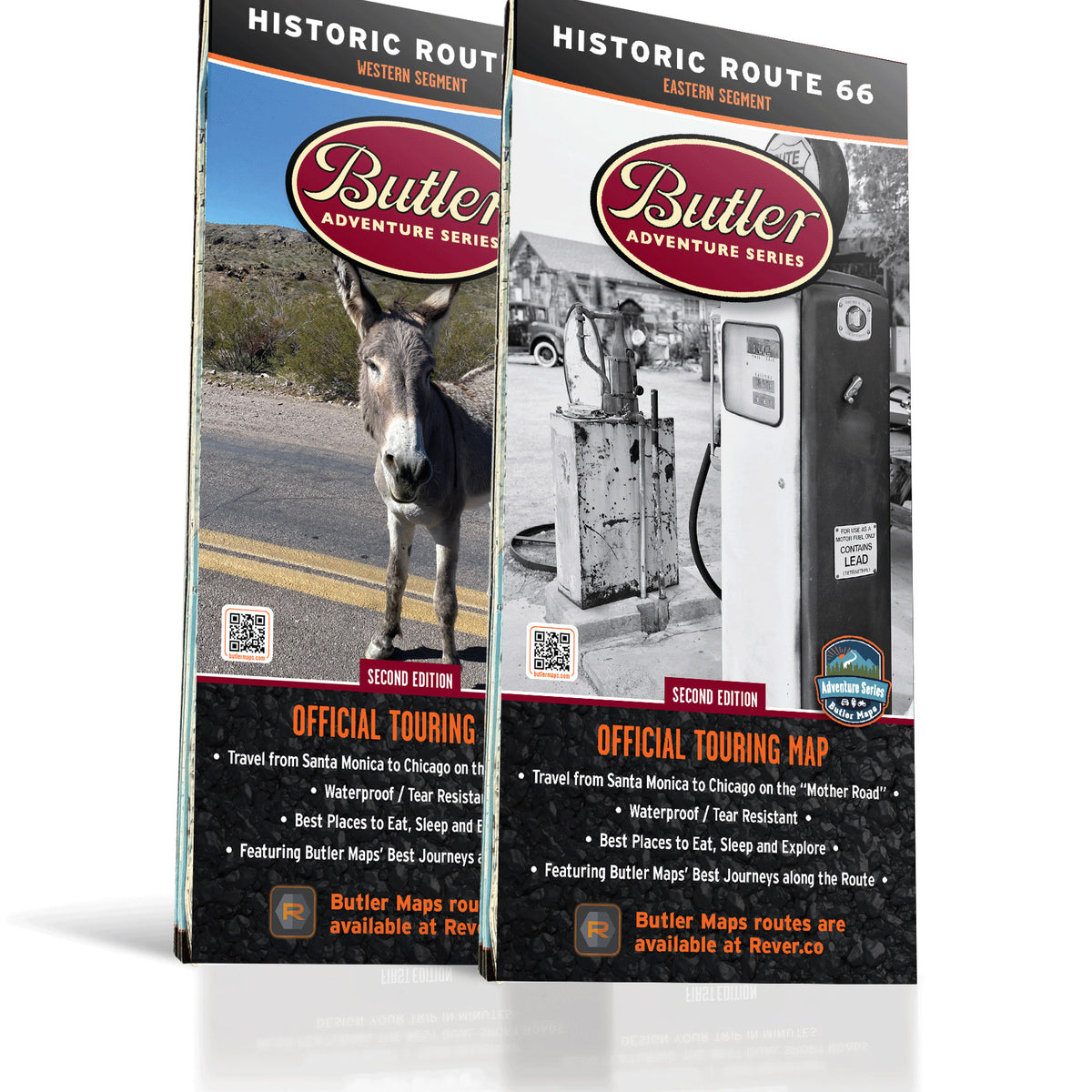 Historic Route 66 Map - Rt 66 Experience Series Map – Butler Maps