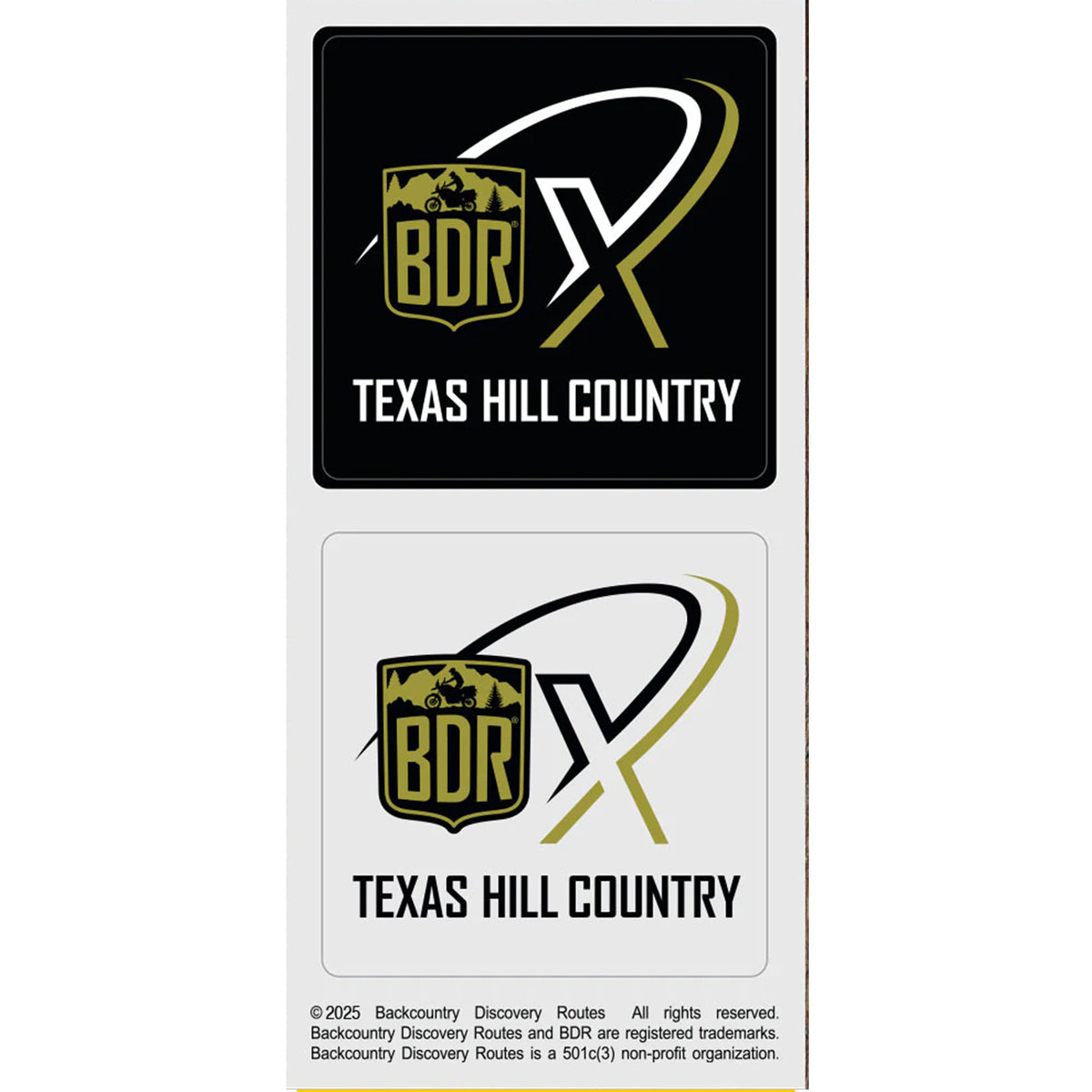 Backcountry Discovery Routes Texas Hill Country BDR-X Sticker – Butler Maps