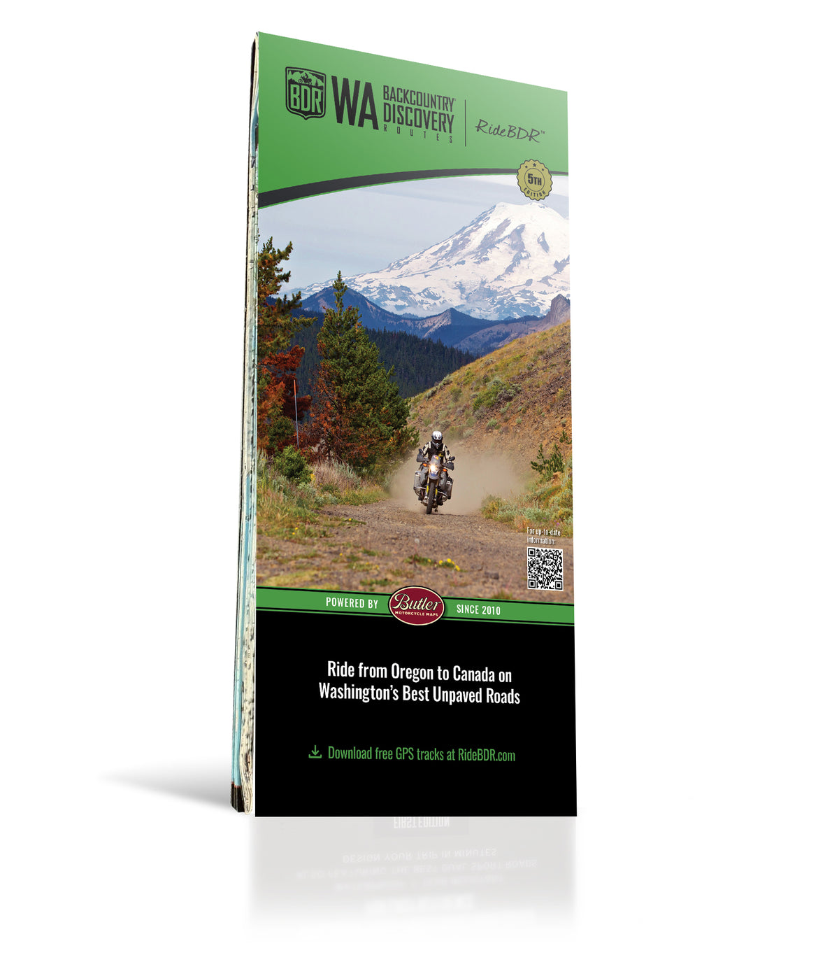 Washington Backcountry Discovery Routes Map (WABDR) - Washington BDR S ...