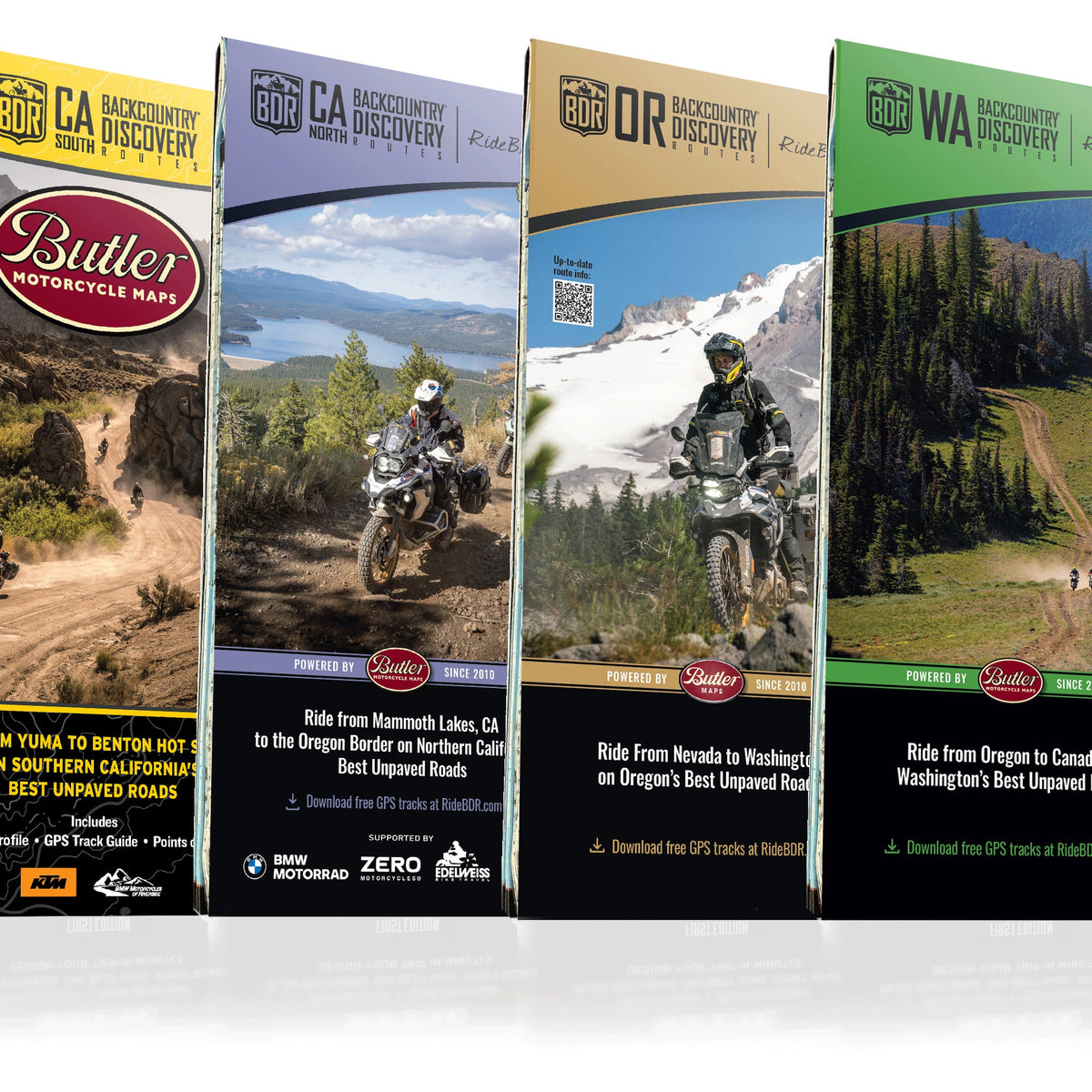 West Coast BDR Map Bundle - Northern California BDR (CABDR-North), Sou ...