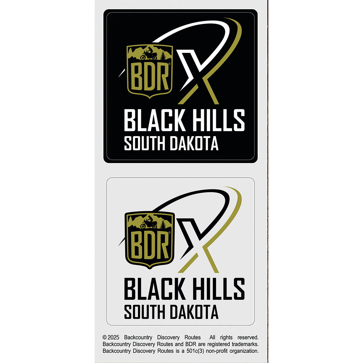 Backcountry Discovery Routes Black Hills BDR-X Sticker – Butler Maps