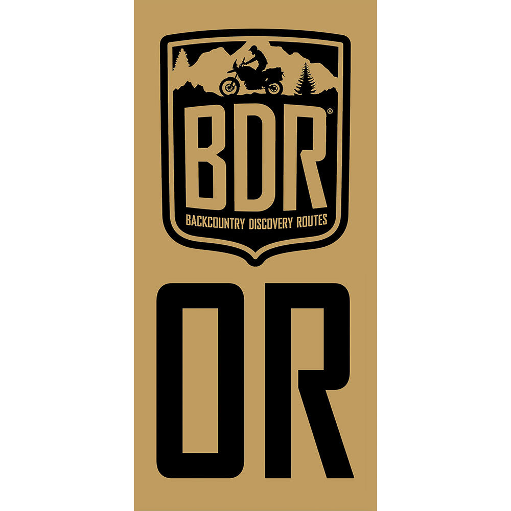 Backcountry Discovery Routes Oregon ORBDR Sticker – Butler Maps